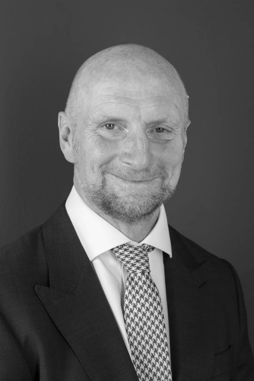 Clive Kingsbury at retirement - Innes Reid